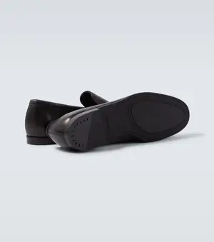 John Lobb Tyne Leather Loafers