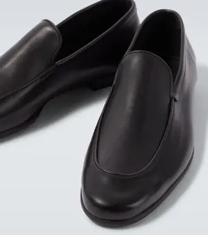 John Lobb Tyne Leather Loafers