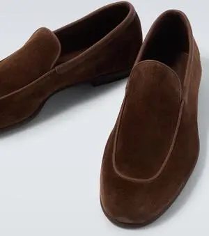 John Lobb Tyne Suede Loafers