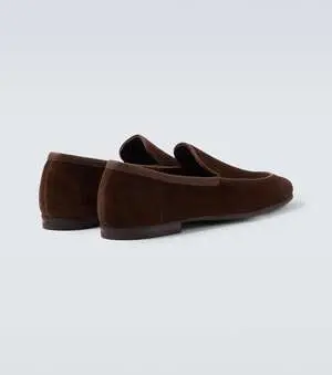 John Lobb Tyne Suede Loafers