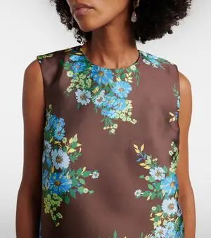 ALEMAIS Floral Print Top