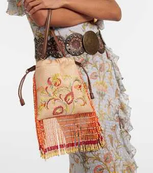 Etro Kalispera Small Embroidered Pouch