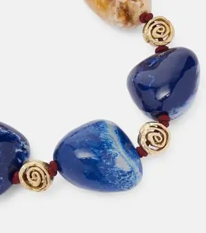 ALEMAIS Alémais Le Jardin Beaded Necklace - Multicoloured