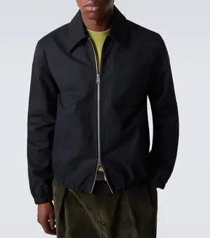 AMI Paris De Cour Cotton Gabardine Jacket