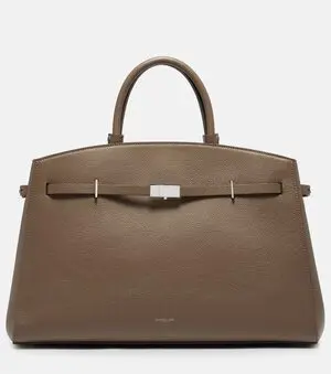DEMELLIER Hudson Top-Handle Bag Beige