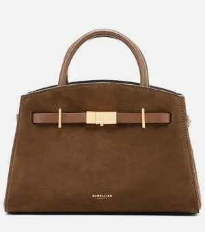 DEMELLIER Hudson Small Top-handle Bag - Brown