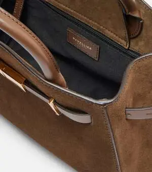 DEMELLIER Hudson Small Top-handle Bag - Brown