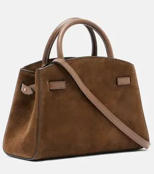 DEMELLIER Hudson Small Top-handle Bag - Brown