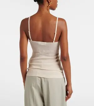 Victoria Beckham Cami Cotton-blend Top