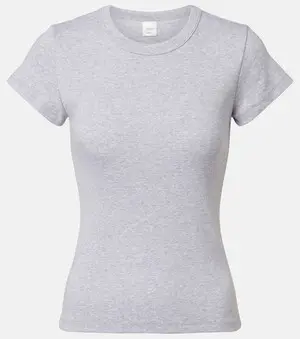 LESET Nando Cotton Jersey T-shirt - Grey