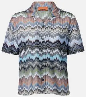 Missoni Zigzag Intarsia Shirt - Multicoloured