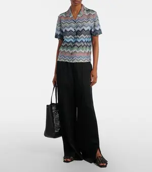 Missoni Zigzag Intarsia Shirt - Multicoloured