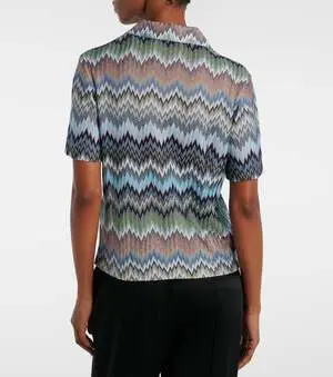 Missoni Zigzag Intarsia Shirt - Multicoloured