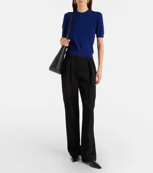 JIL SANDER Virgin Wool Sweater - Blue