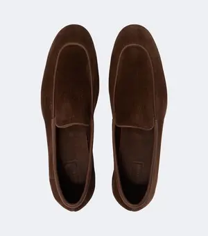 John Lobb Tyne Suede Loafers