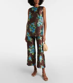 ALEMAIS Floral Top - Multicoloured