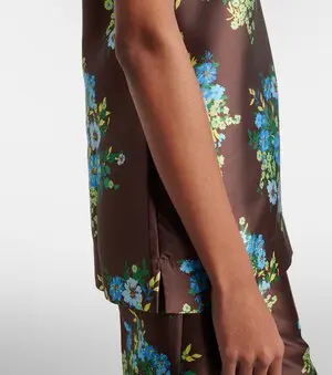 ALEMAIS Floral Top - Multicoloured