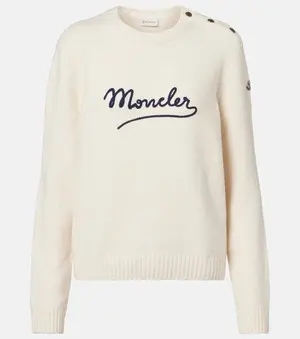 Moncler White Knitwear For Women