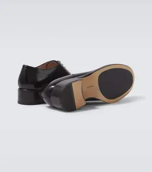 THE ROW Kai Leather Derby Shoes