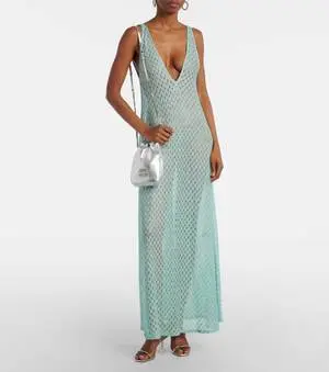 ROGER VIVIER Pilgrim Nano Metallic Bucket Bag - Silver