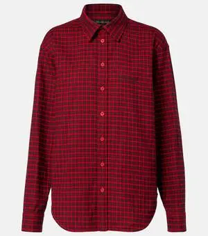Balenciaga Checked Cotton Shirt