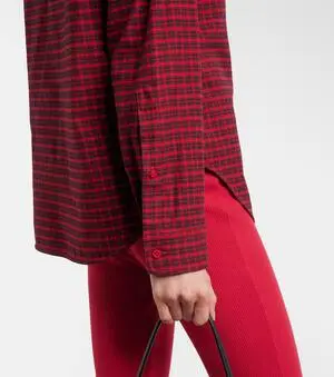 Balenciaga Checked Cotton Shirt