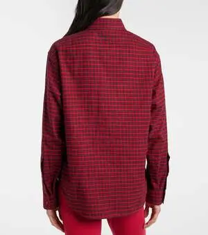 Balenciaga Checked Cotton Shirt