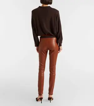 Stouls Carolyn Slim Leather Pants