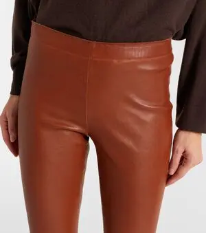 Stouls Carolyn Slim Leather Pants