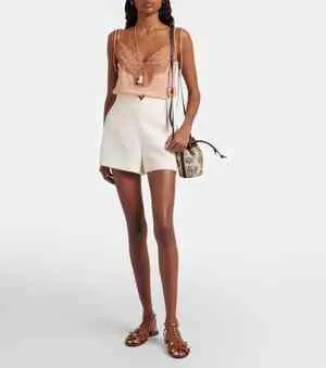 Valentino Garavani Studded Leather Sandals - Brown