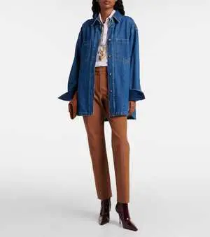 JOSEPH New Coleman Gabardine Straight Pants
