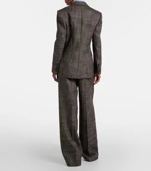 JOSEPH Fallon Virgin Wool Blazer - Brown