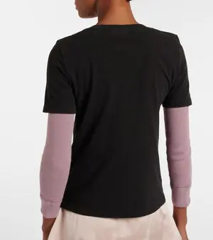 Chloé Logo Cotton T-shirt - Black