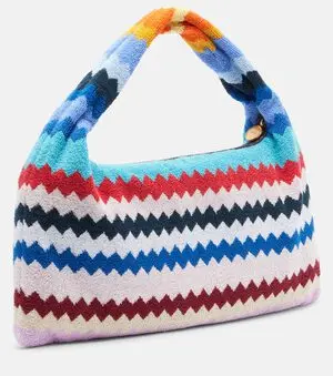 Missoni Zigzag Cotton Terry Top-handle Bag - Multicoloured