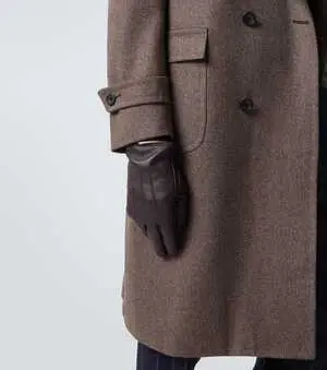 Thom Sweeney Double-breasted Wool Overcoat