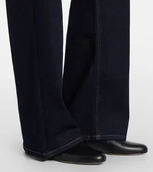 Ag Wide-leg Jeans - Black