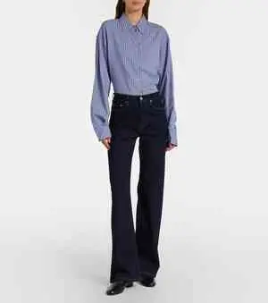 Ag Wide-leg Jeans - Black