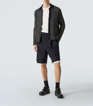 JIL SANDER Wool And Mohair Shorts