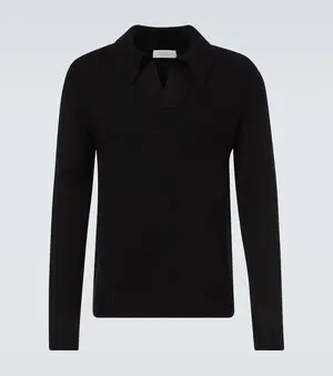 Gabriela Hearst Cashmere Polo Sweater
