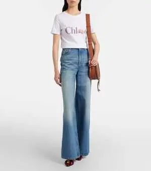 Chloé Marcie Leather Crossbody Bag - Brown
