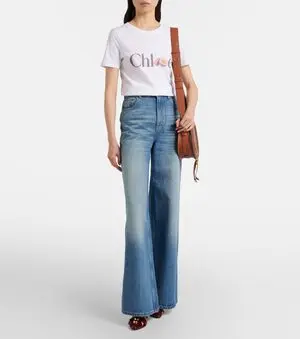 Chloé Marcie Leather Crossbody Bag - Brown