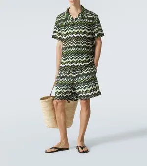 Missoni Zig Zag Bowling Shirt