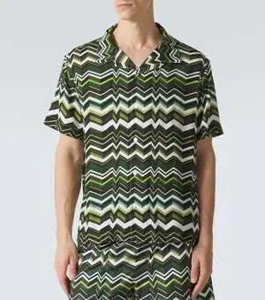Missoni Zig Zag Bowling Shirt