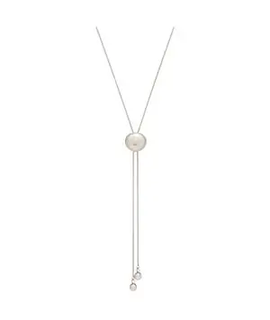 LEMAIRE Rattle Bolo Necklace - Silver