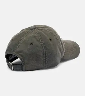 Acne Studios Logo Cotton Twill Baseball Cap
