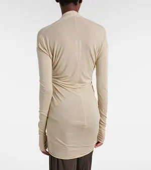 Rick Owens Radiance Gathered Top - Beige