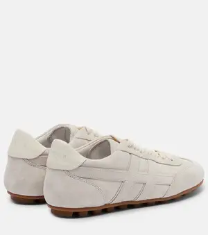 Hogan Olympia Suede Low-top Sneakers - White