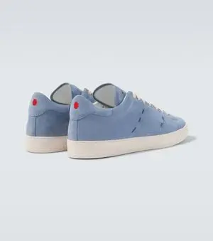 Kiton Suede Low Top Sneakers