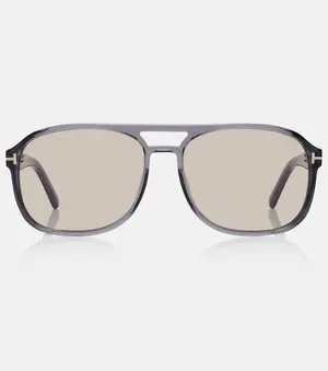 TOM FORD Rosco Aviator Sunglasses - Grey