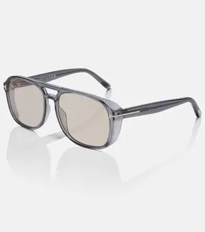 TOM FORD Rosco Aviator Sunglasses